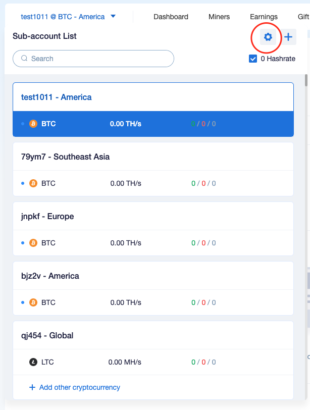 Alert Settings – CloverPool